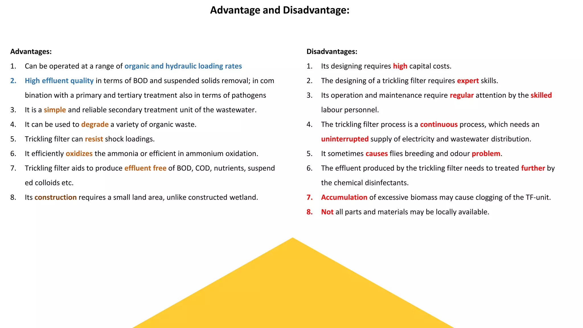 Trickling Filter, Wastewater Treatment method | PDF