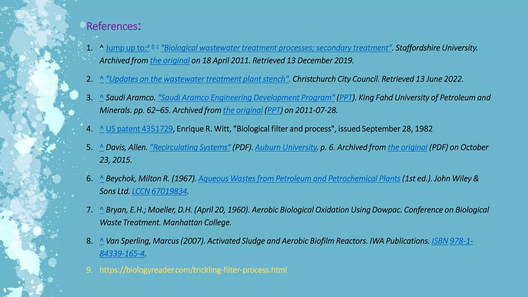 Trickling Filter, Wastewater Treatment method | PDF