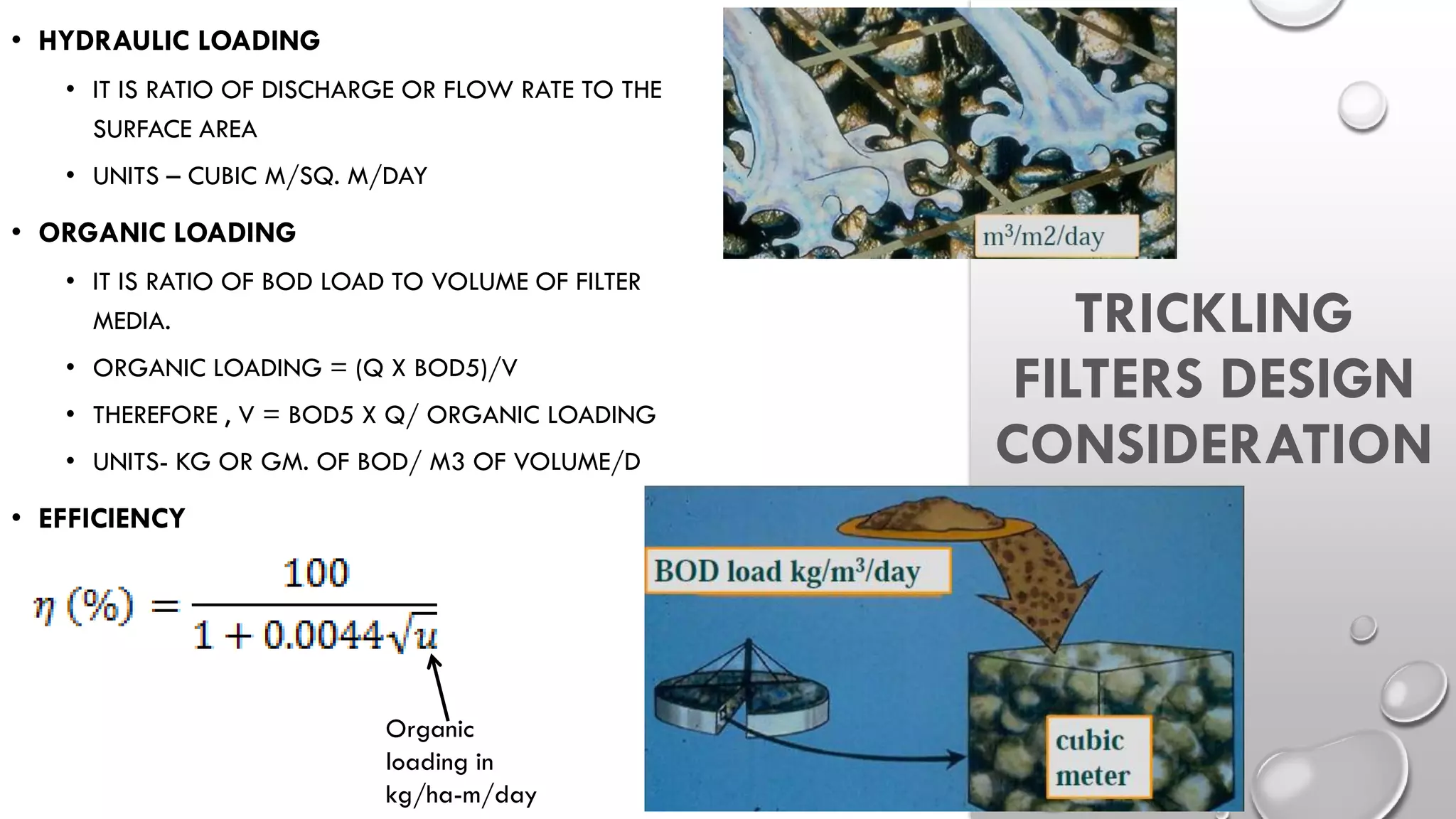 Trickling filter ppt | PDF
