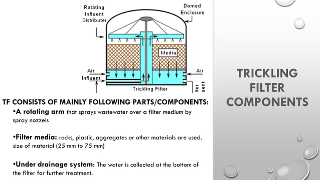 Trickling filter ppt | PPT