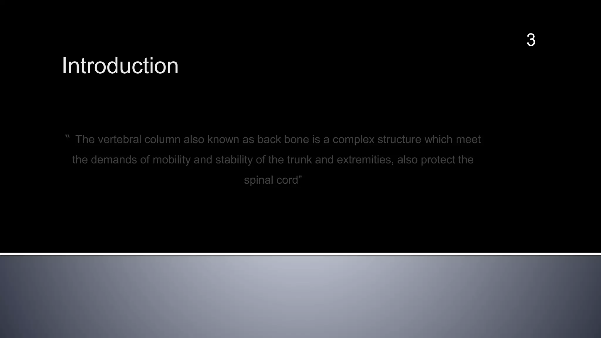 Trick movements of spine | PPT