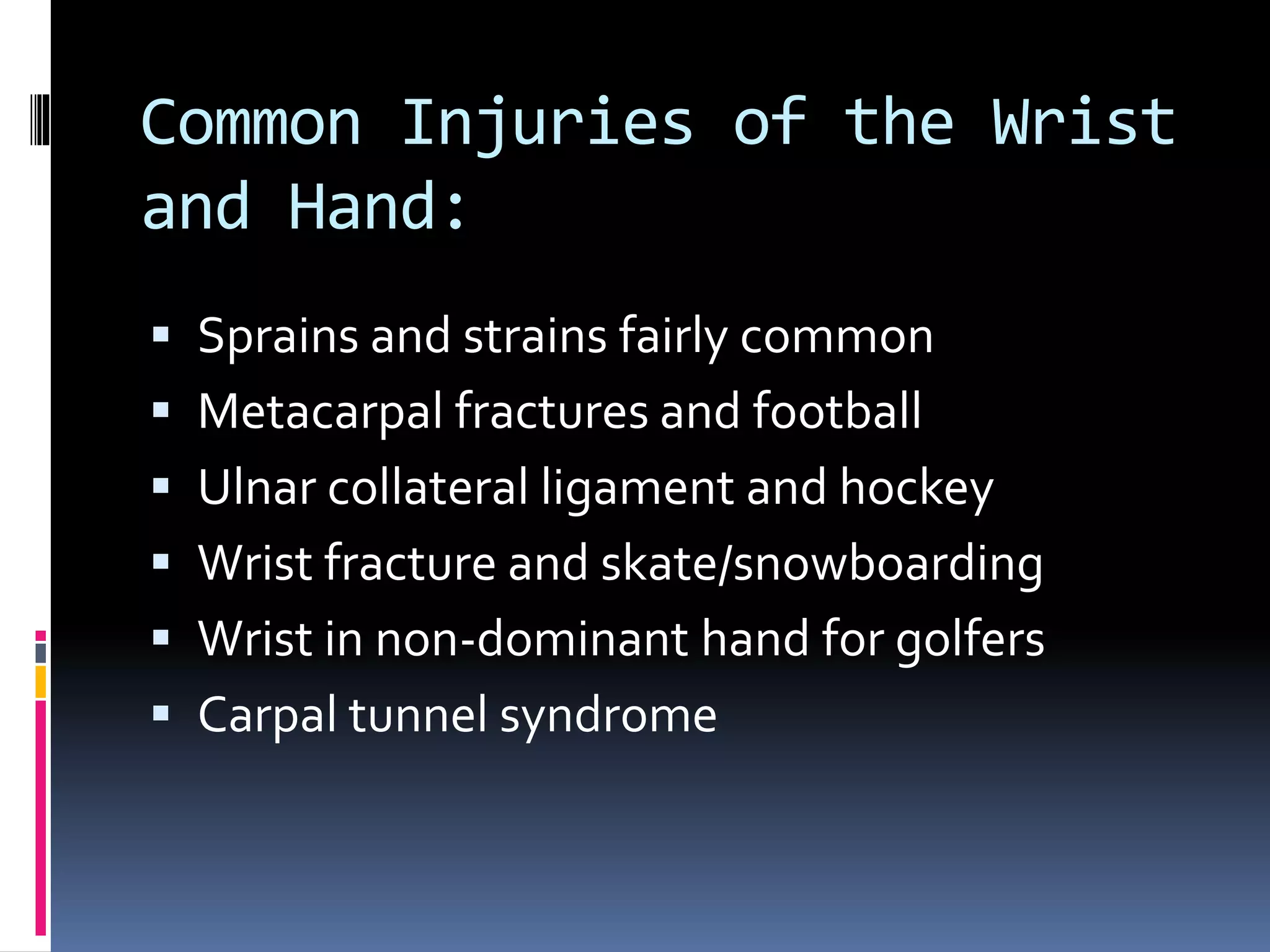 Trick movements of wrist & hand | PPTX