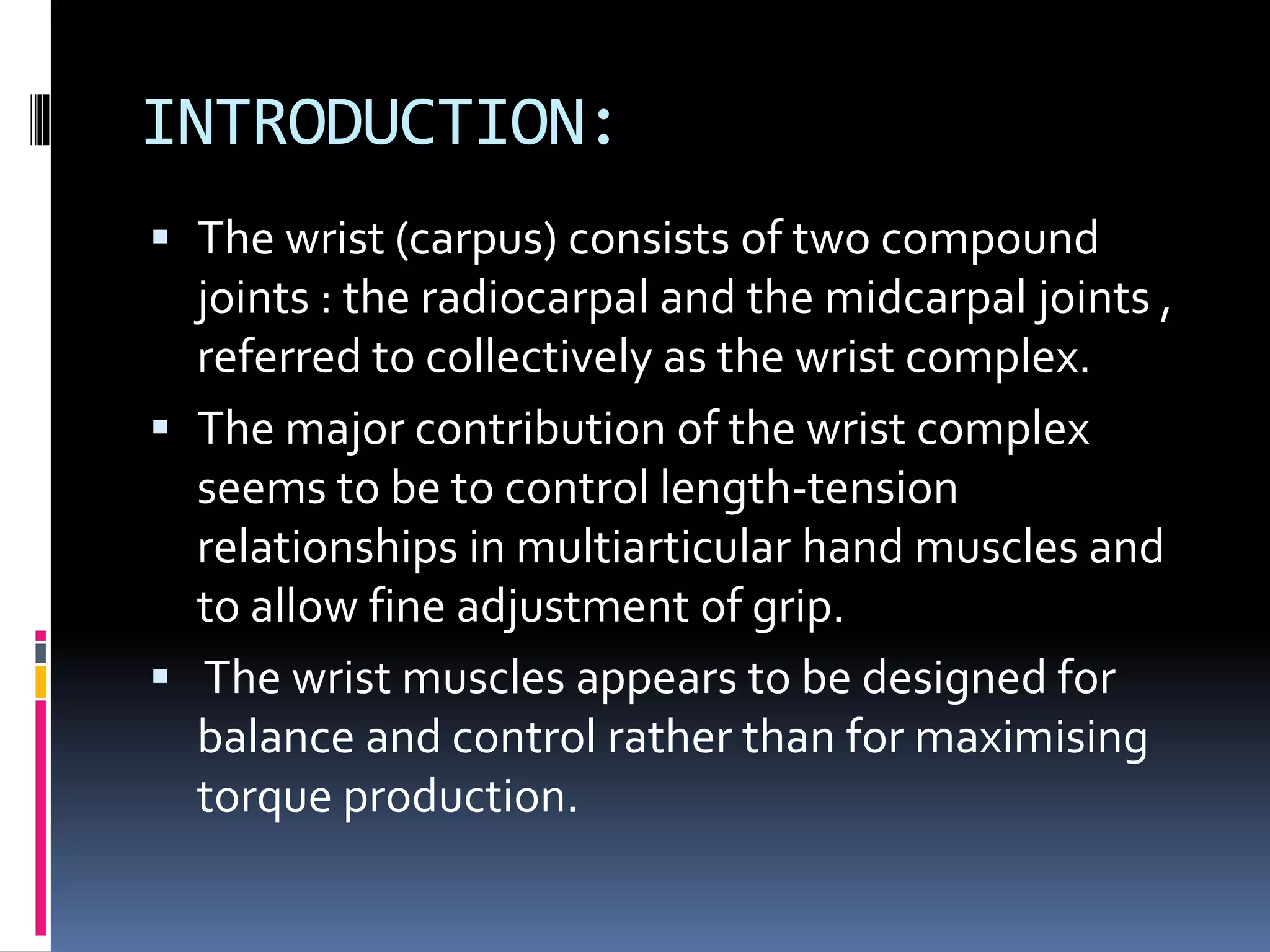 Trick movements of wrist joint | PPTX