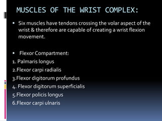 Trick movements of wrist joint | PPTX