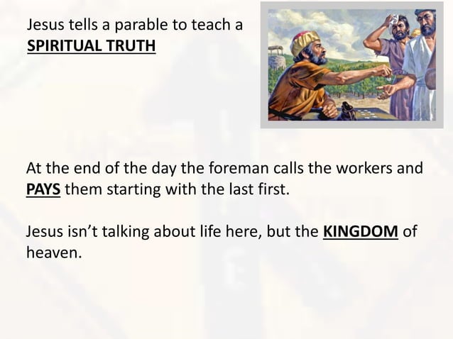 Trick or treat part 1 (wonder of grace matthew 20 1 16) | PPT