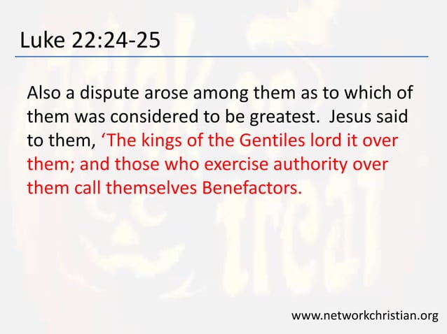 Trick or treat part 4 (good trials luke 22 24 38) | PPT