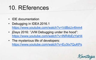 Java Debugging Tips @oredev | PPT