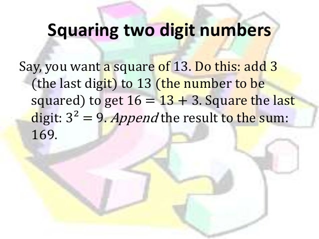 Tips & Tricks in mathematics