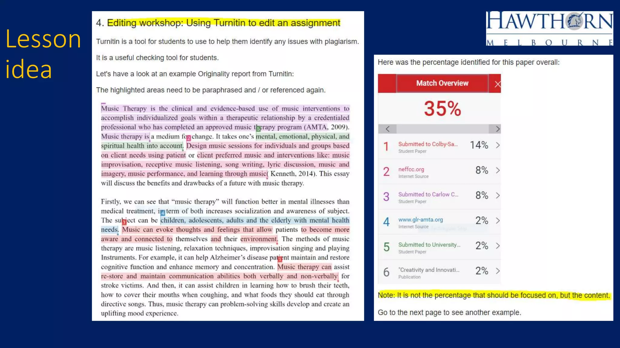'Tricks' that students may use to fool Turnitin | PPTX