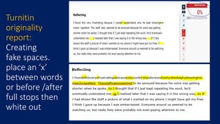 'Tricks' that students may use to fool Turnitin | PPTX