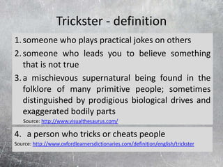Trickster | PPTX