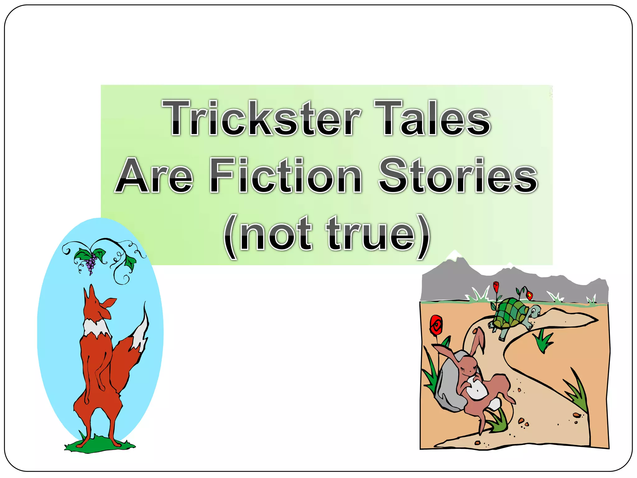 Trickster tales presentation | PPTX