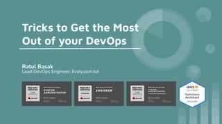 Tricks to get the most out of your DevOps | PPT
