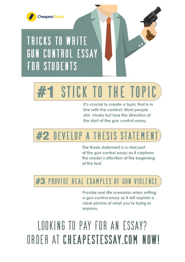 Tricks to Write Gun Control Essay for Students | PDF