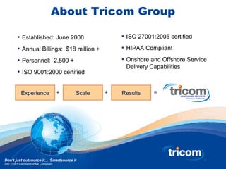 Tricom Healthcare | PPT