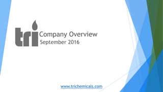 TRI Company Overview 2016 | PPT