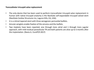 Tricuspid interventions | PPTX