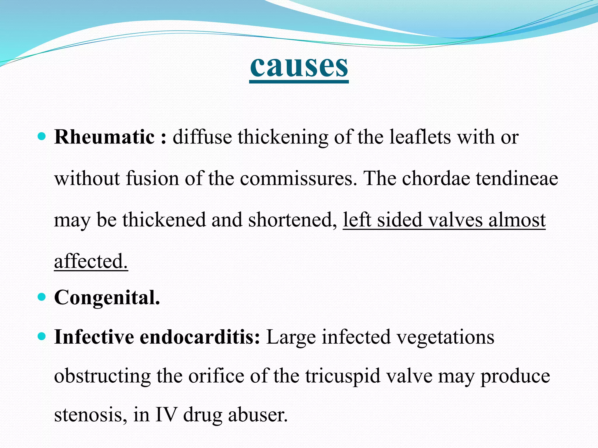 Tricuspid valve disease | PPTX