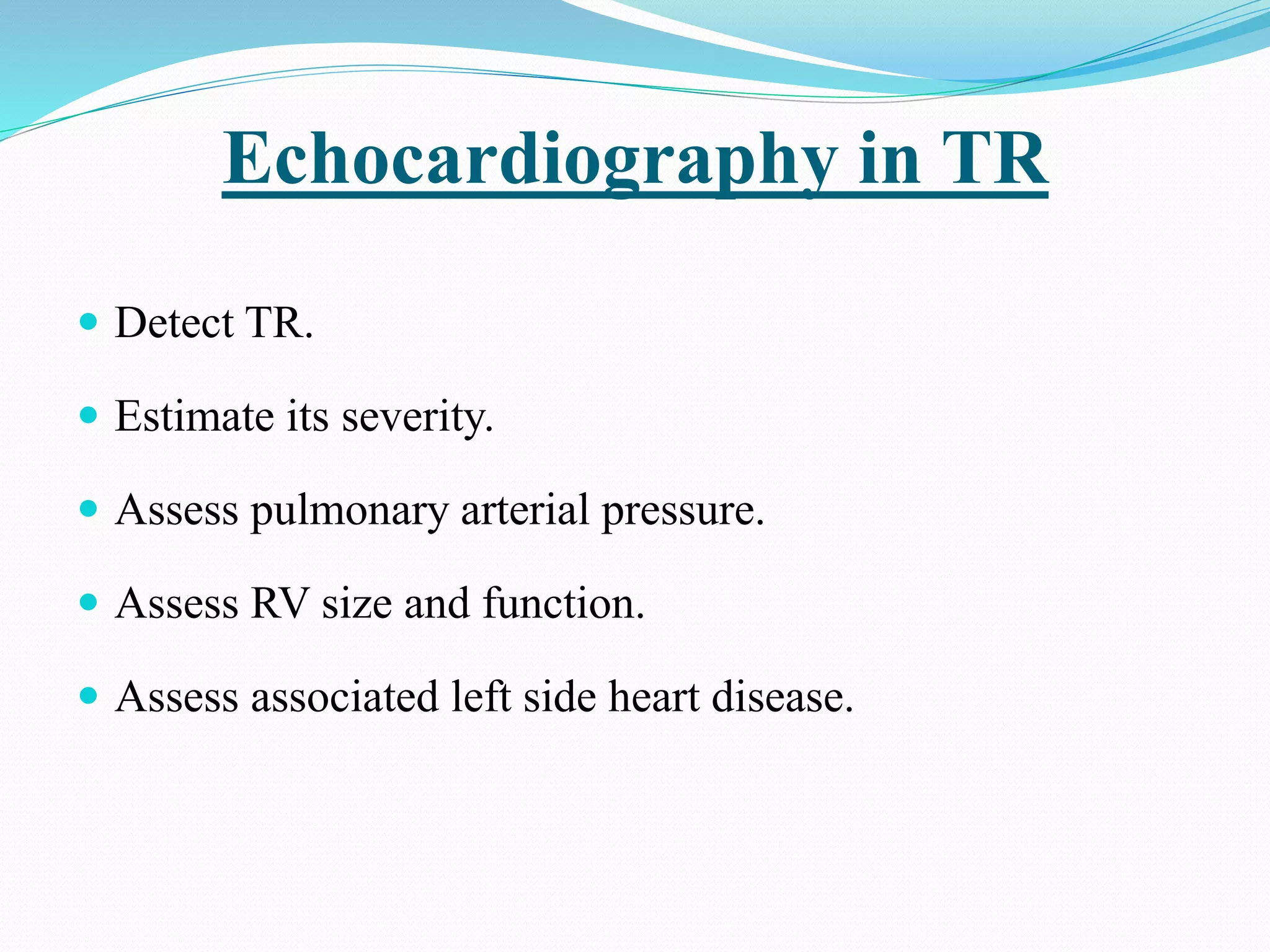 Tricuspid valve disease | PPTX