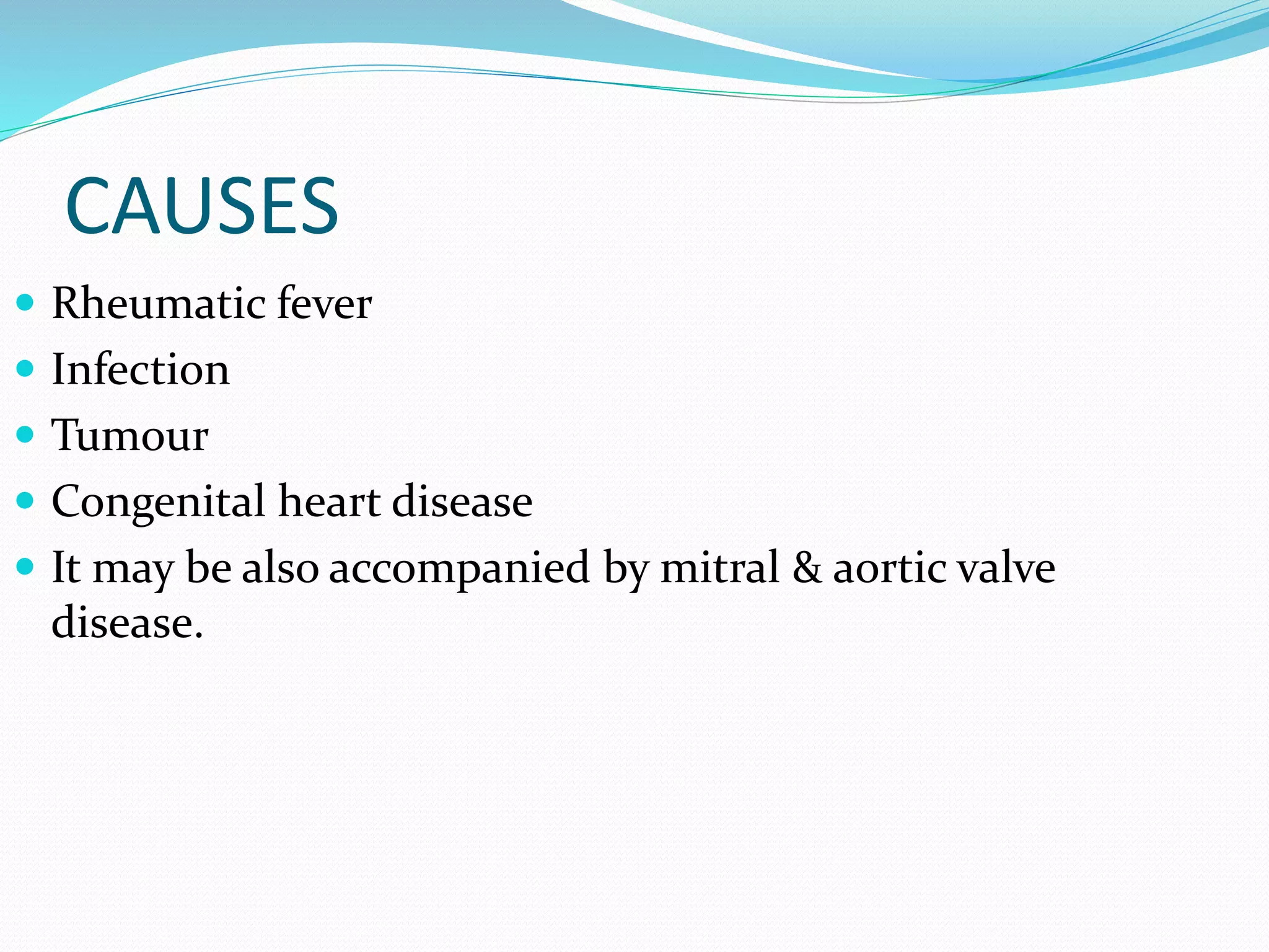 Tricuspid Valve Stenosis Ppt