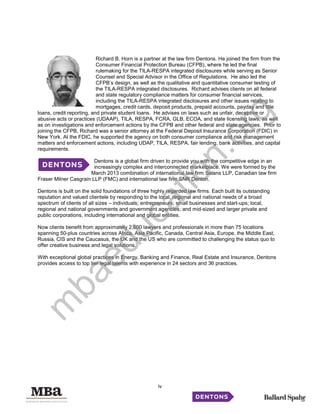 MBA Compliance Essentials TILA RESPA Integrated Disclosure (TRID ...