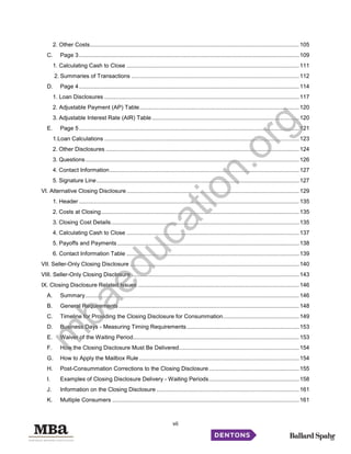 MBA Compliance Essentials TILA RESPA Integrated Disclosure (TRID ...