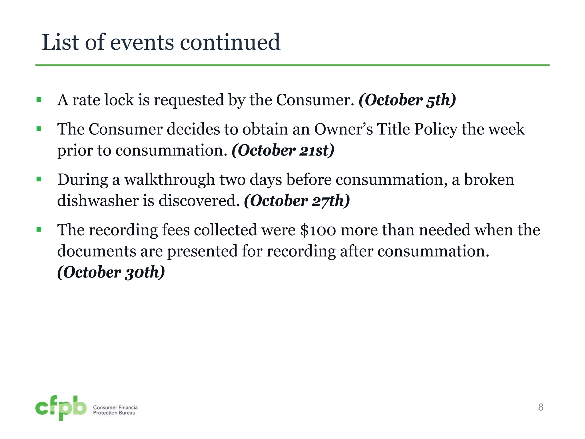TILA RESPA Integration Disclosure Timeline Example | PDF