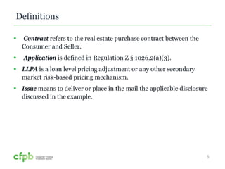 TILA RESPA Integration Disclosure Timeline Example | PDF