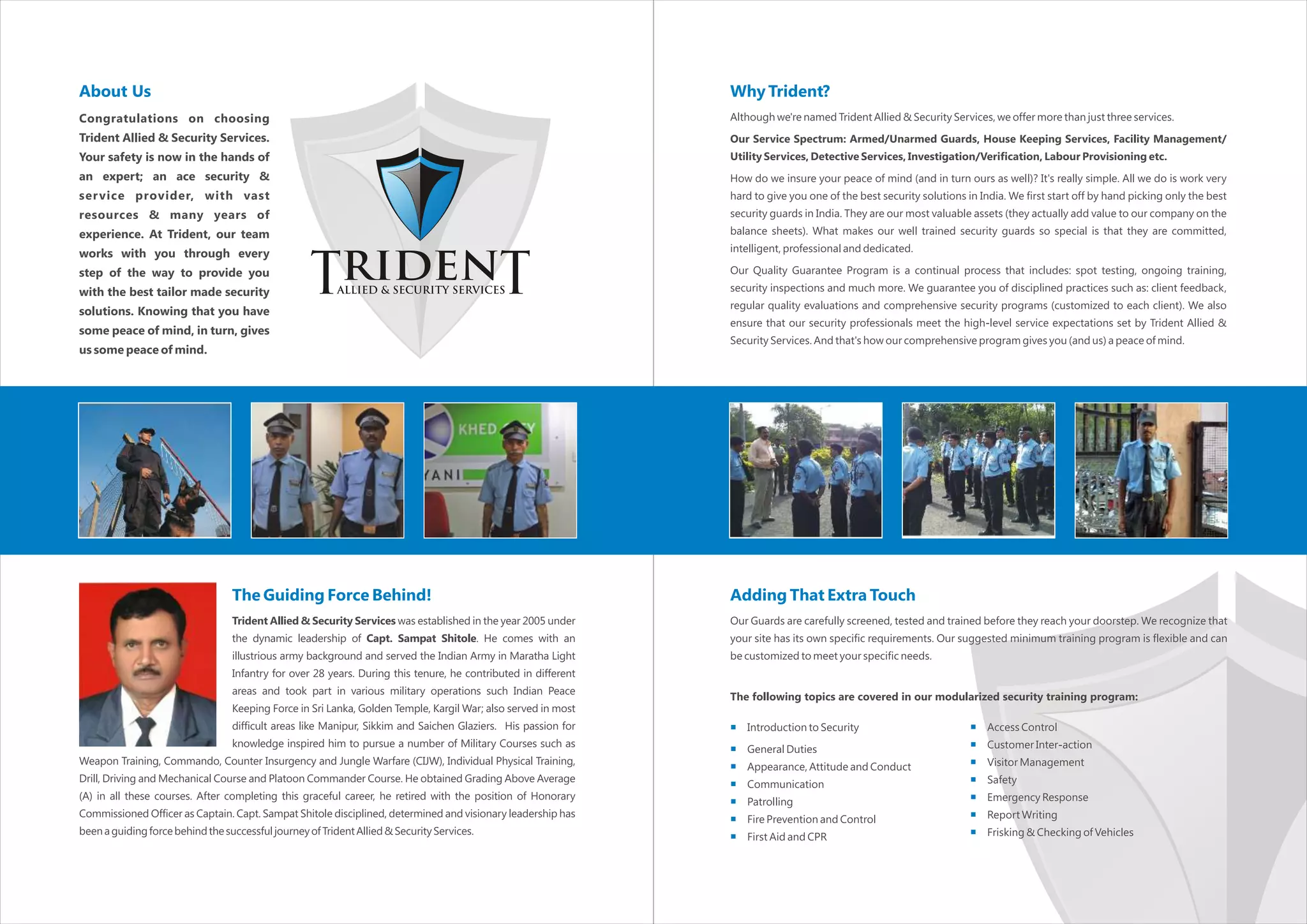 Trident Brochure | PDF