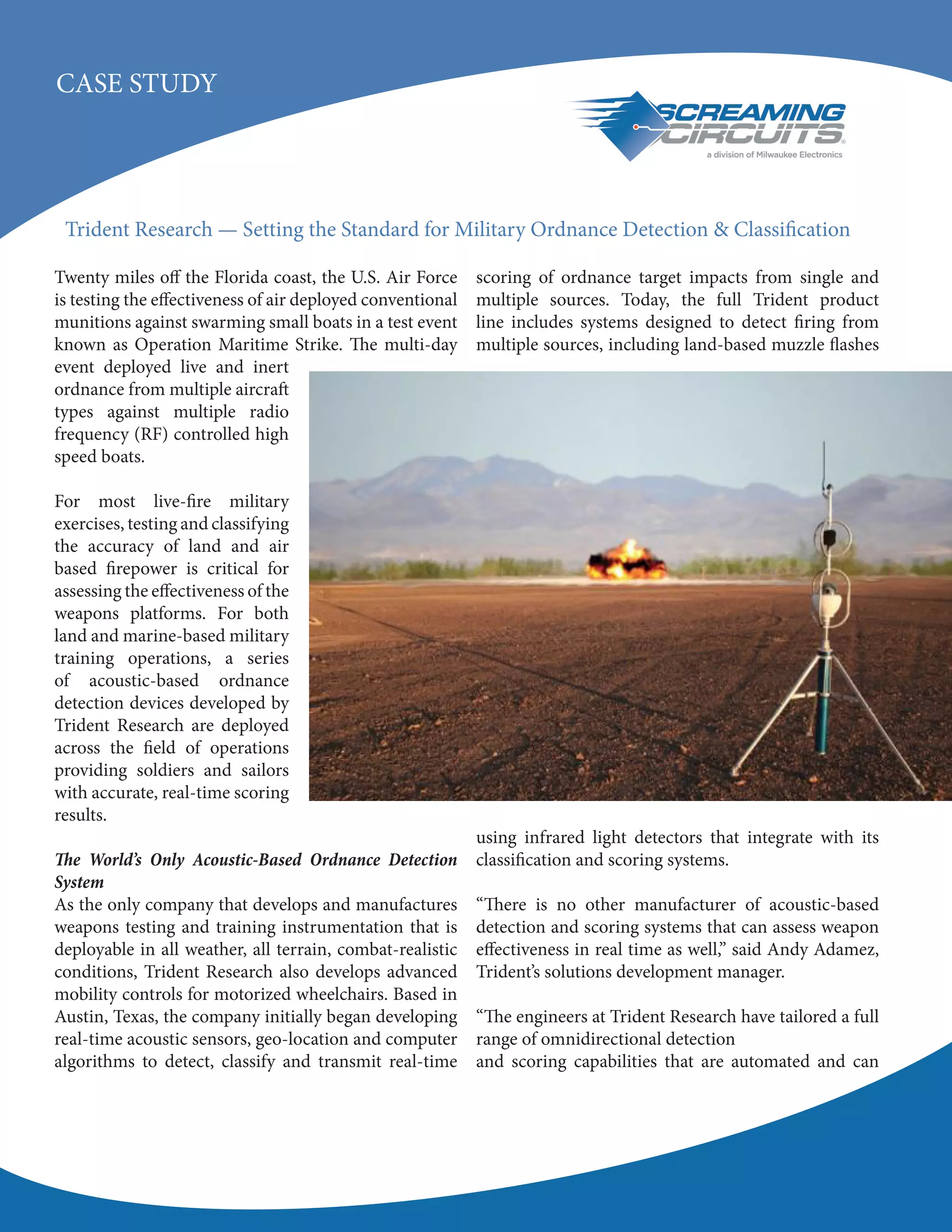 Trident research and Screaming Circuits | PDF