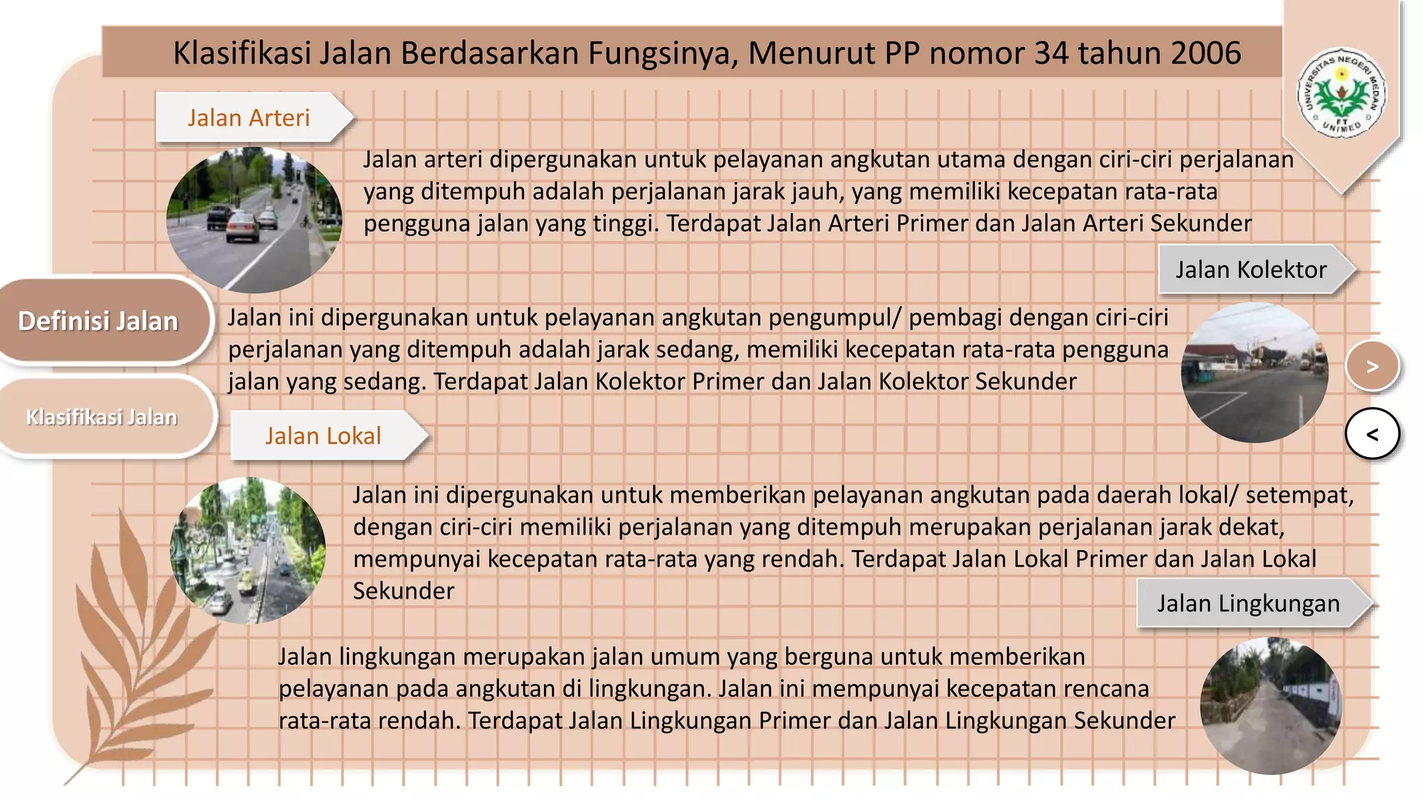 KLASIFIKASI JALAN | PPTX