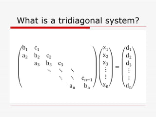 Tridiagonal solver in gpu | PPT | Computing | Technology & Computing