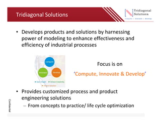 Tridiagona Solutions Corporate Presentation | PPT