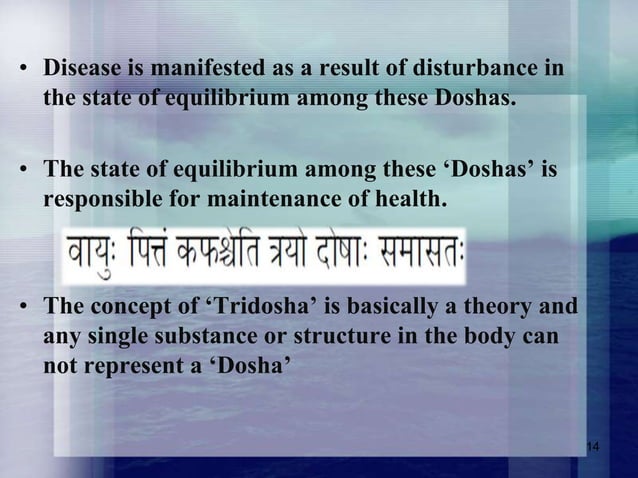 Tridosha | PPTX | Hinduism | Religion & Spirituality