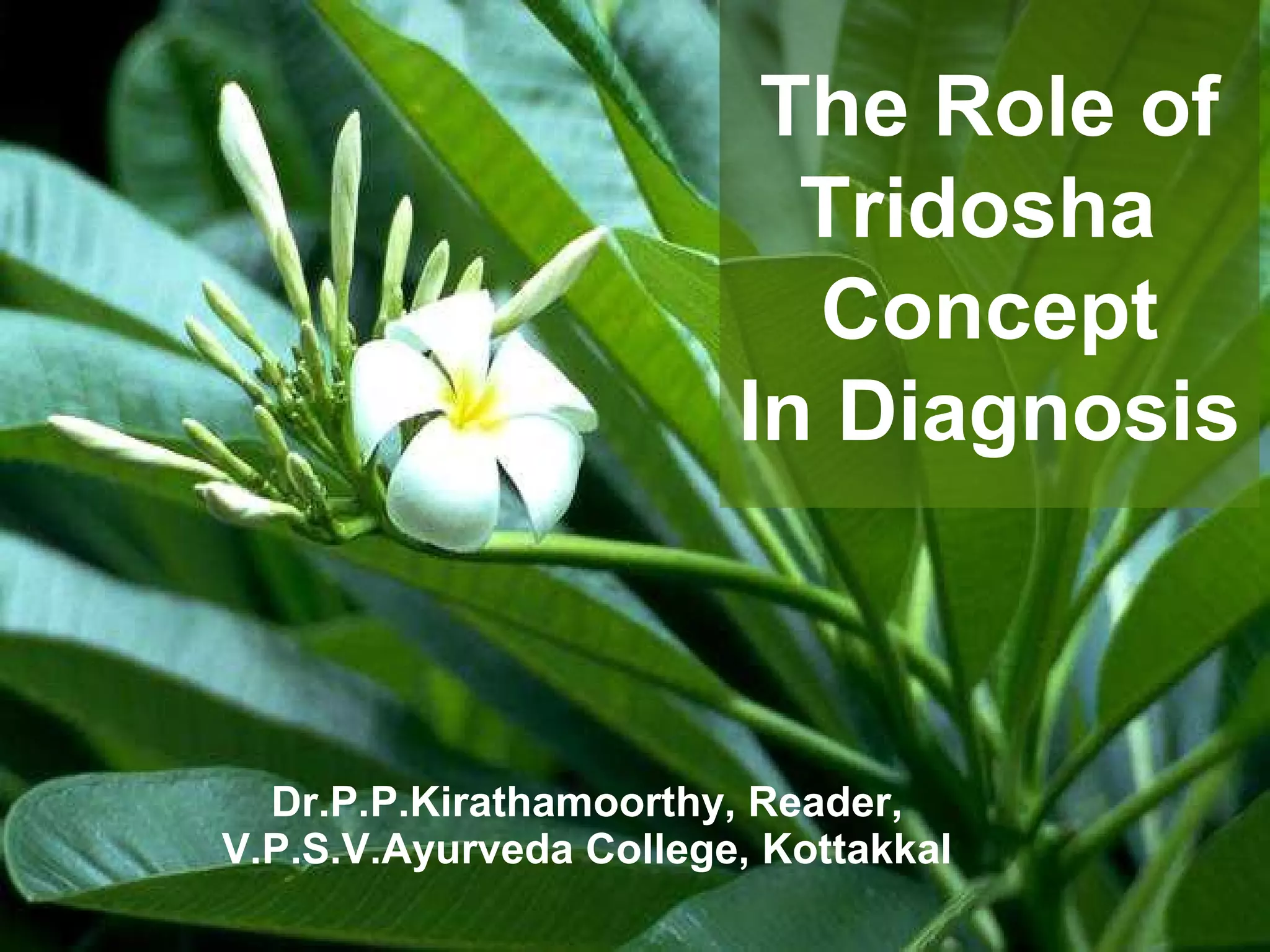 Tridosha | PPT