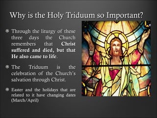 Triduum short version | PPT