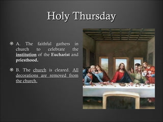 Triduum short version | PPT