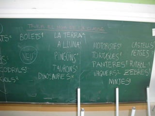 Triem el nom de la classe! | PPT