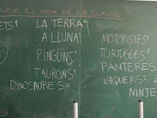Triem el nom de la classe! | PPT