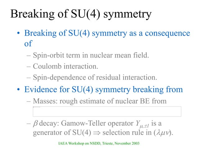 Nucleur Shell Model Of Atom By P Van Isacker Ppt