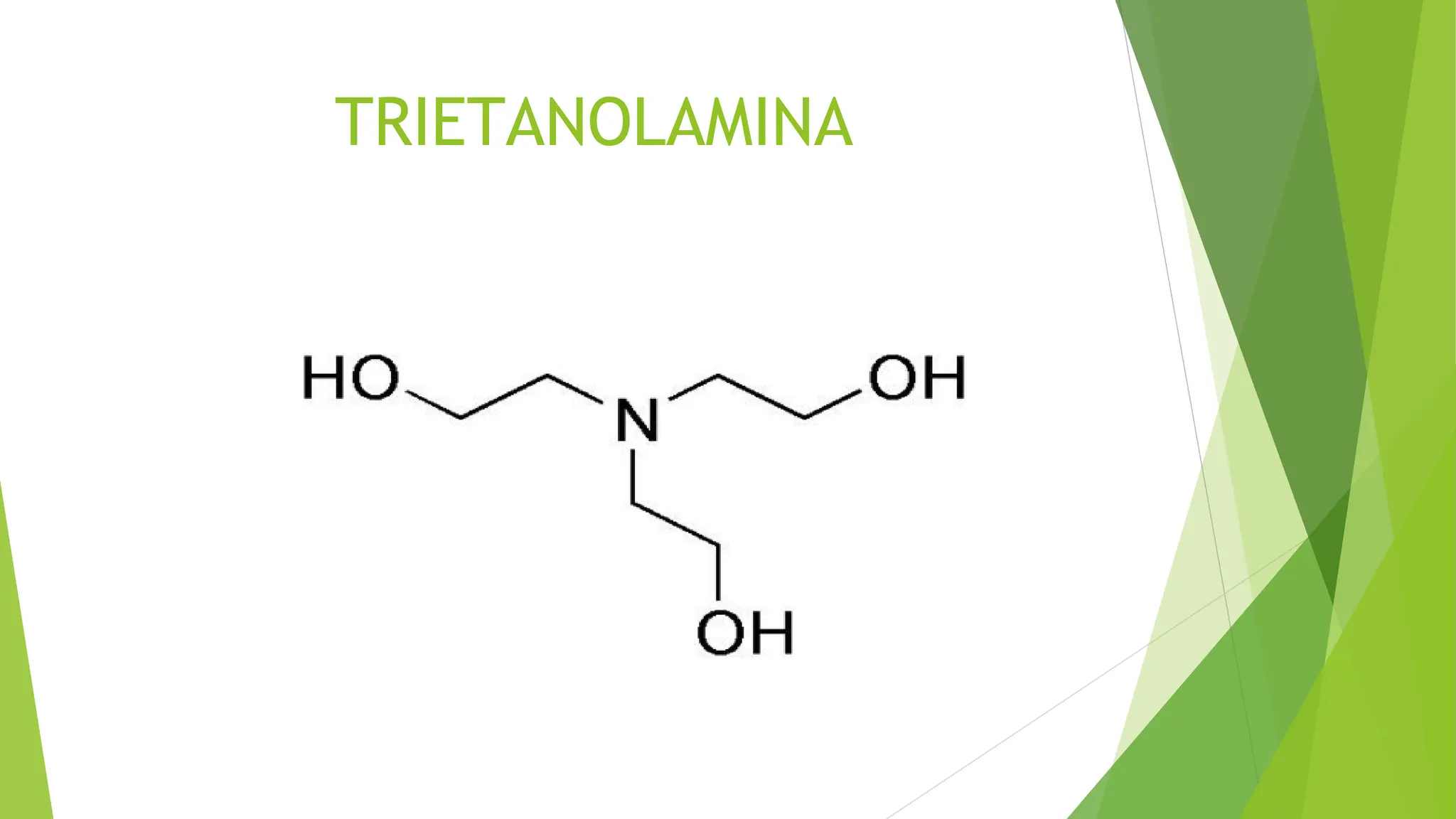 Trietanolamina, compuesto quimico, propiedades | PDF