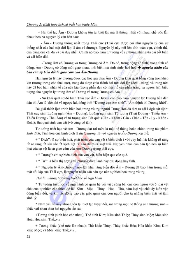 Triet hoc mac lenin | PDF