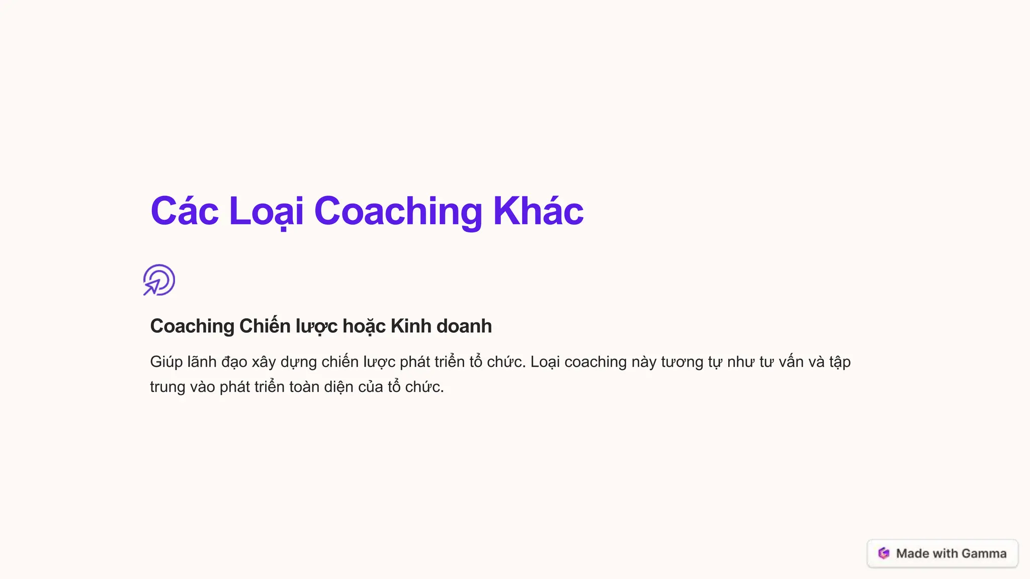 Triet ly huan luyen nhan vien trong Coaching.pptx