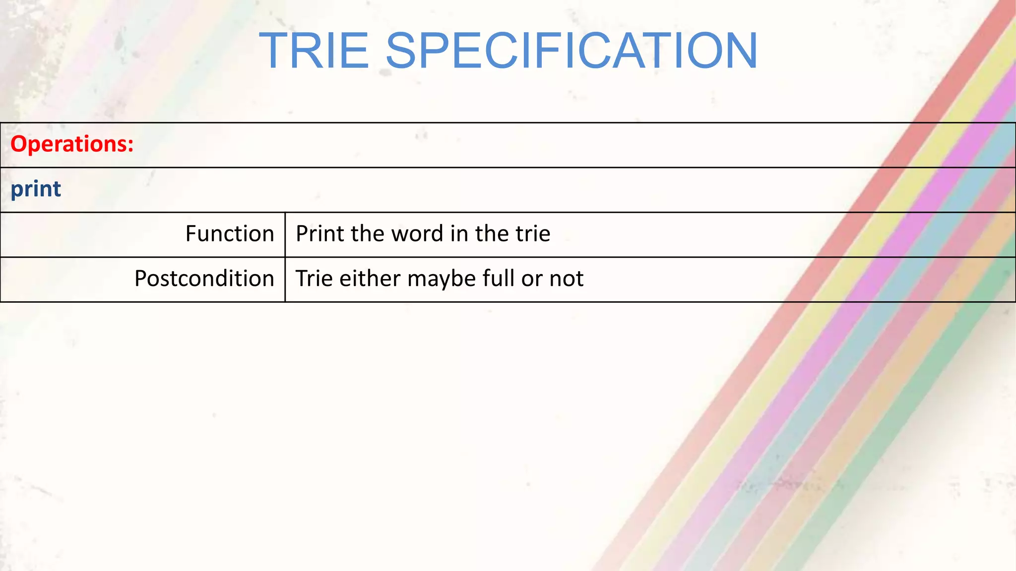Trie Data Structure | PPTX