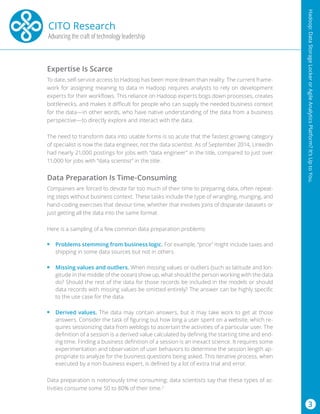 Hadoop: Data Storage Locker or Agile Analytics Platform? It’s Up to You. | PDF | Databases ...