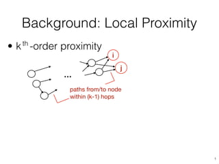 PRUNE: Preserving Proximity and Global Ranking for Network Embedding | PPT
