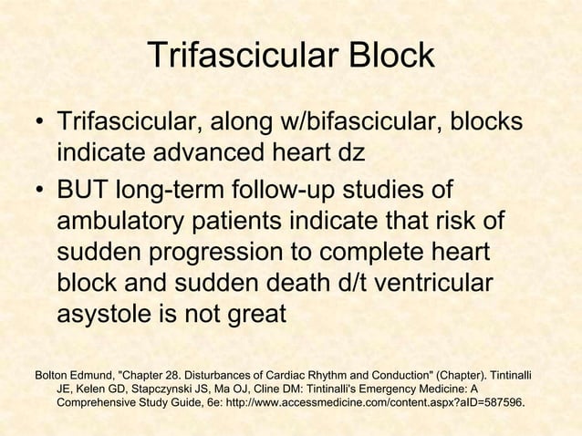 Trifascicular Block Presentation | PPT | Heart and Cardiovascular ...