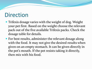 Trifexis chewable tablets for dogs | PPTX