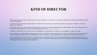 Trifles directorial proposal Theatre | PPTX