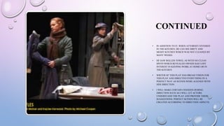 Trifles directorial proposal Theatre | PPTX
